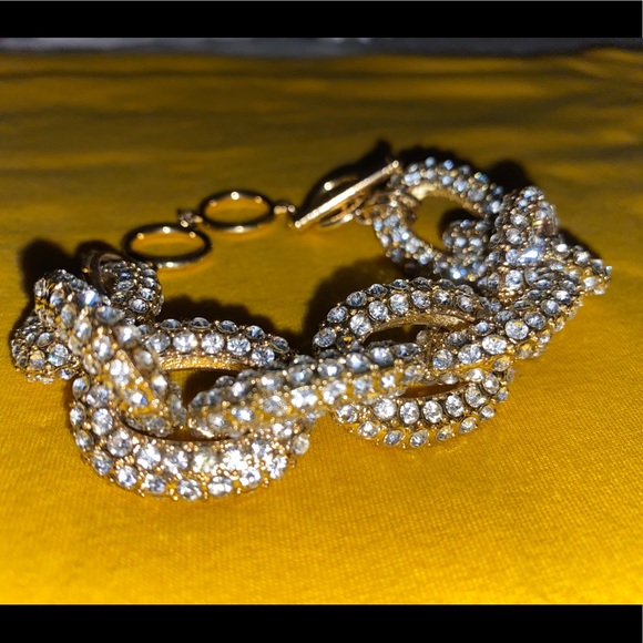 Jewelry | Chain Link Diamond Bracelet | Poshmark